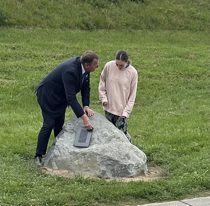 Writers Walk Poem Unveiling - Enviroschools Marlborough
